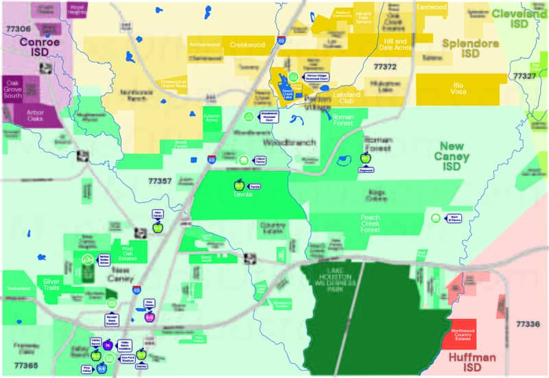 Houston Neighborhood Map